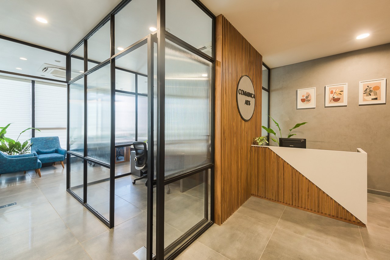 This Inspiring Office is Designed For A Communications Company ...