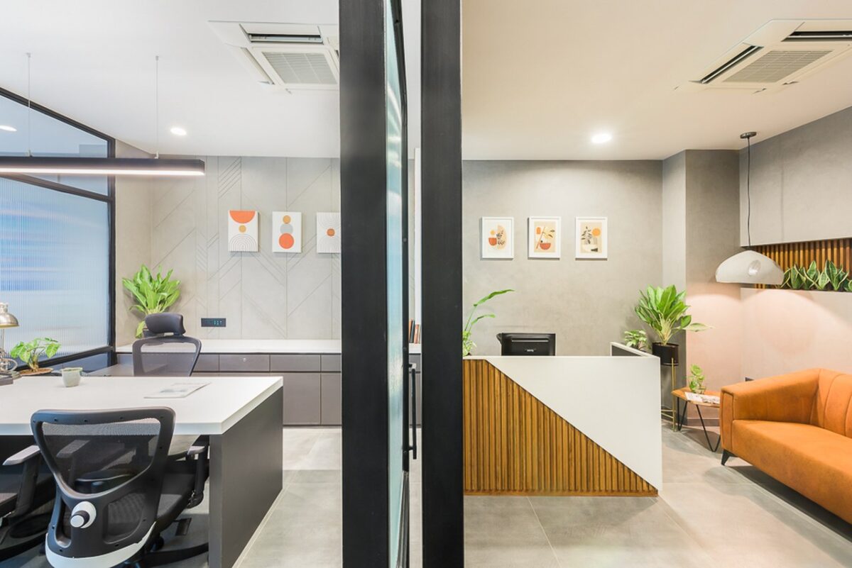 This Inspiring Office is Designed For A Communications Company ...