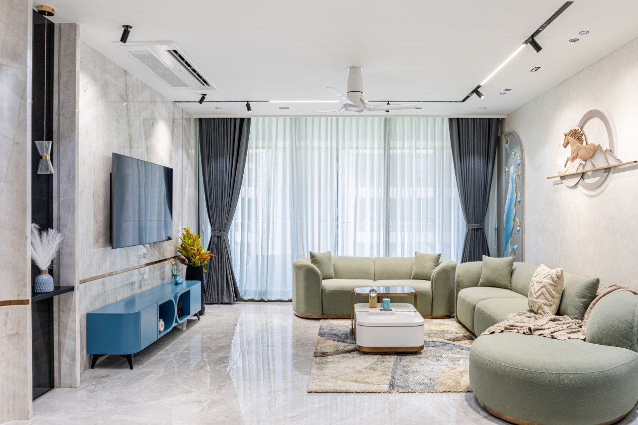 The Whole Interior Design Theme Differs From One Space To Another | The ...