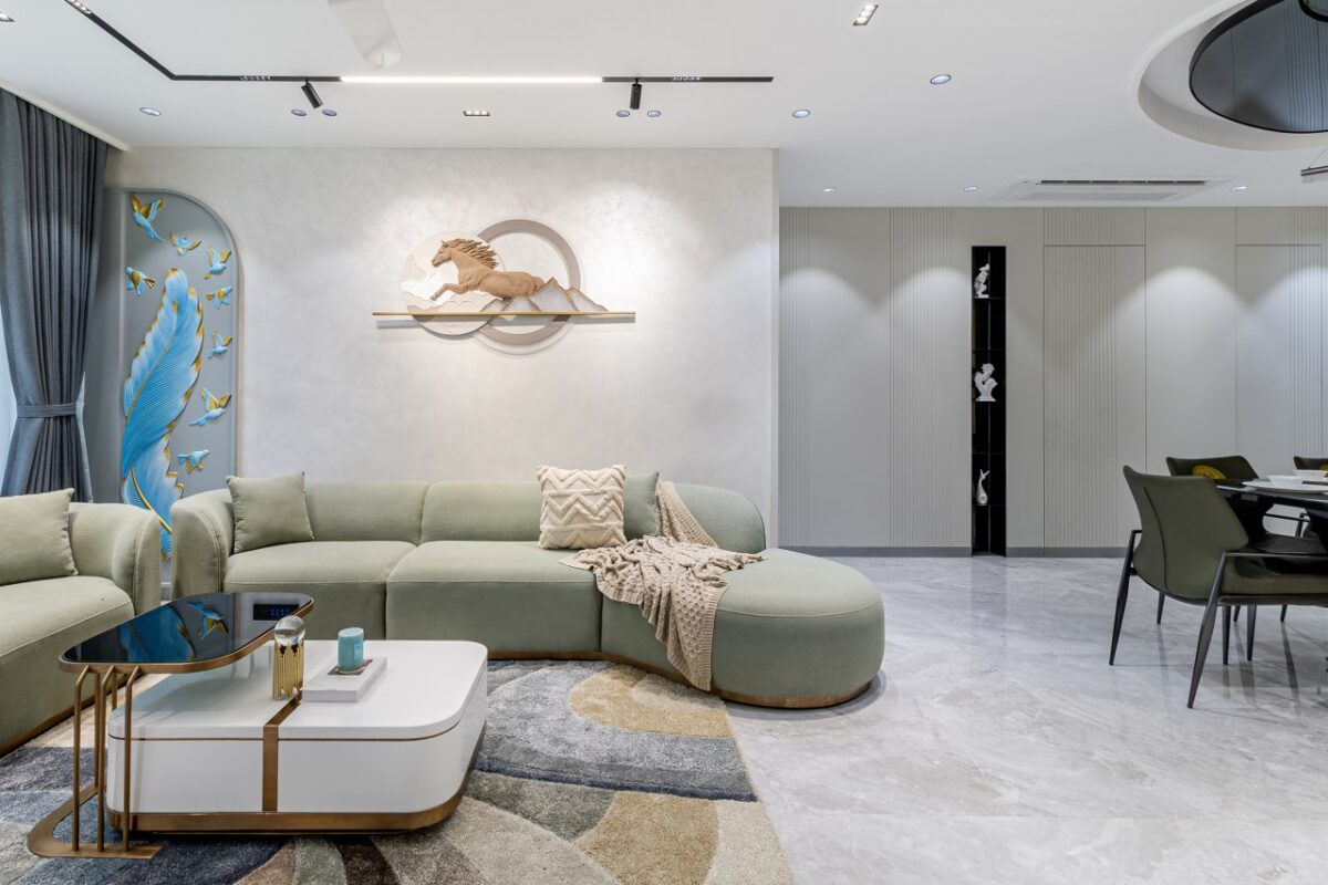 The Whole Interior Design Theme Differs From One Space To Another | The ...