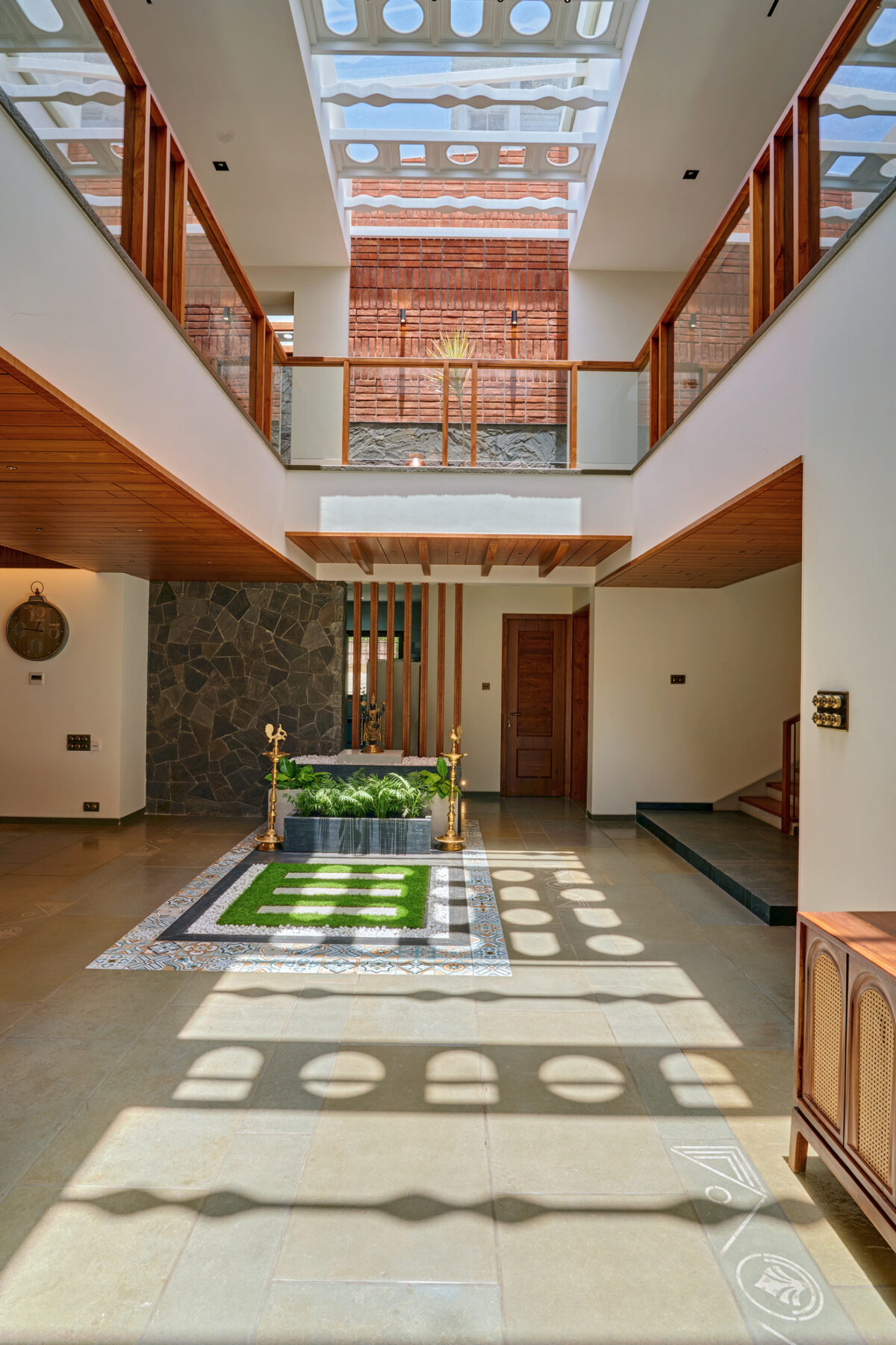 This Modern Tropical House is Nestled in a Dense Residential Colony ...