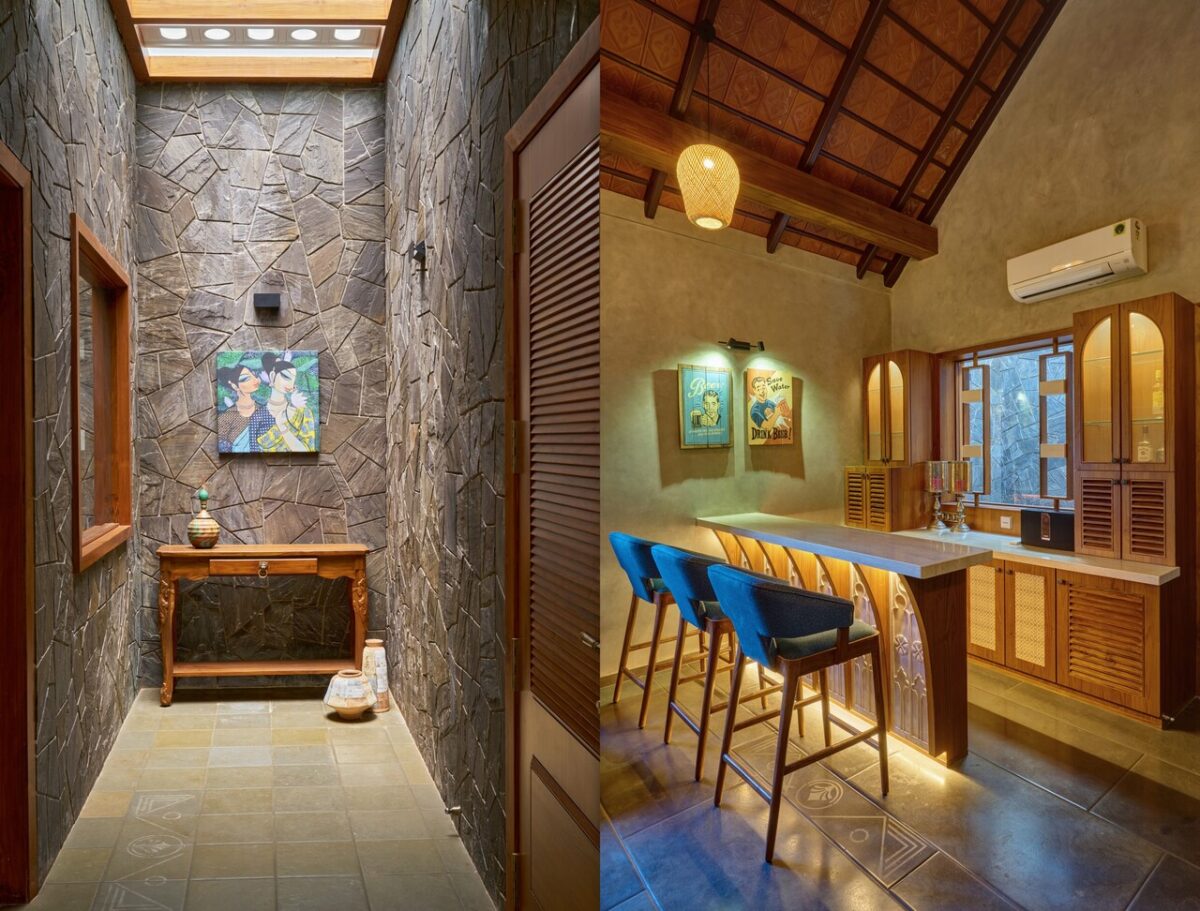 This Modern Tropical House is Nestled in a Dense Residential Colony ...