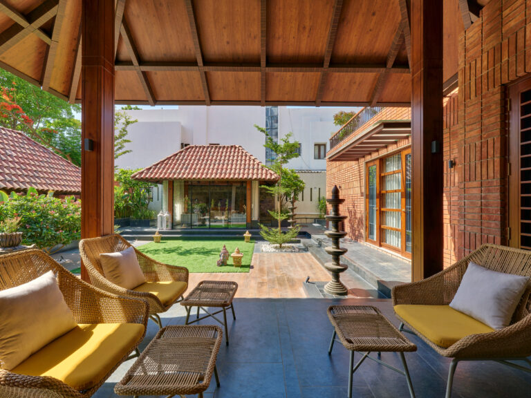 This Modern Tropical House is Nestled in a Dense Residential Colony ...
