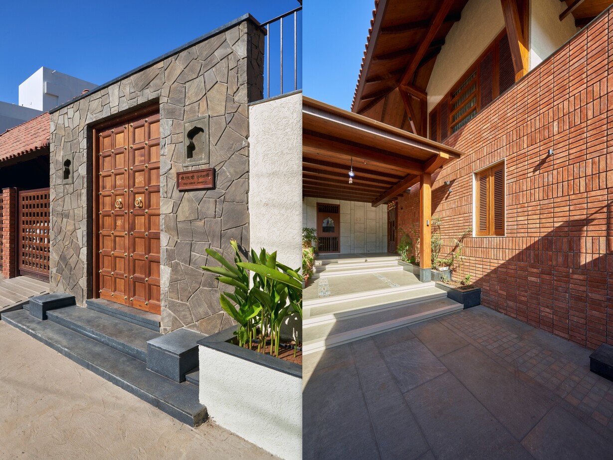 This Modern Tropical House is Nestled in a Dense Residential Colony ...