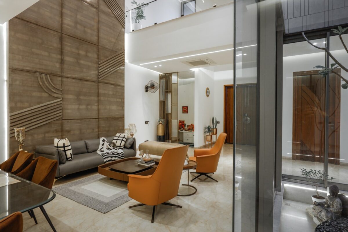 A Studio House Design Which Minimizes Internal Walls To Maximise ...