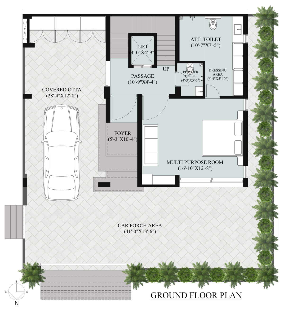 This Four Floor House Design Creates A Visual Impact With Natural Light ...