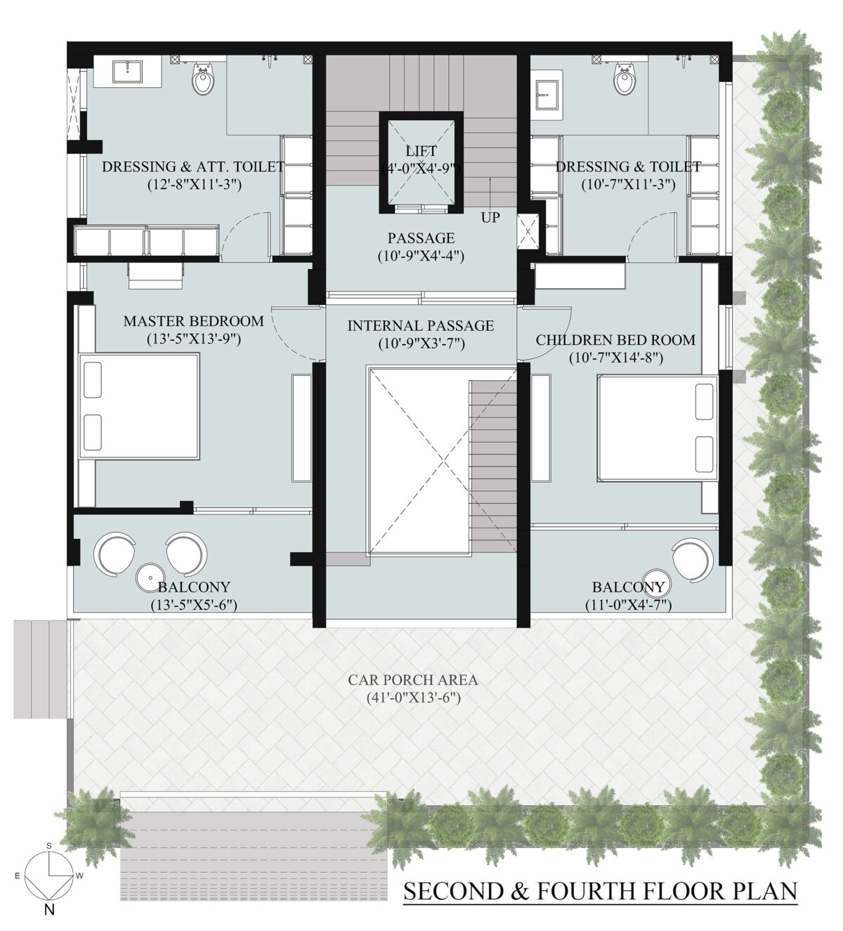 This Four Floor House Design Creates A Visual Impact With Natural Light ...