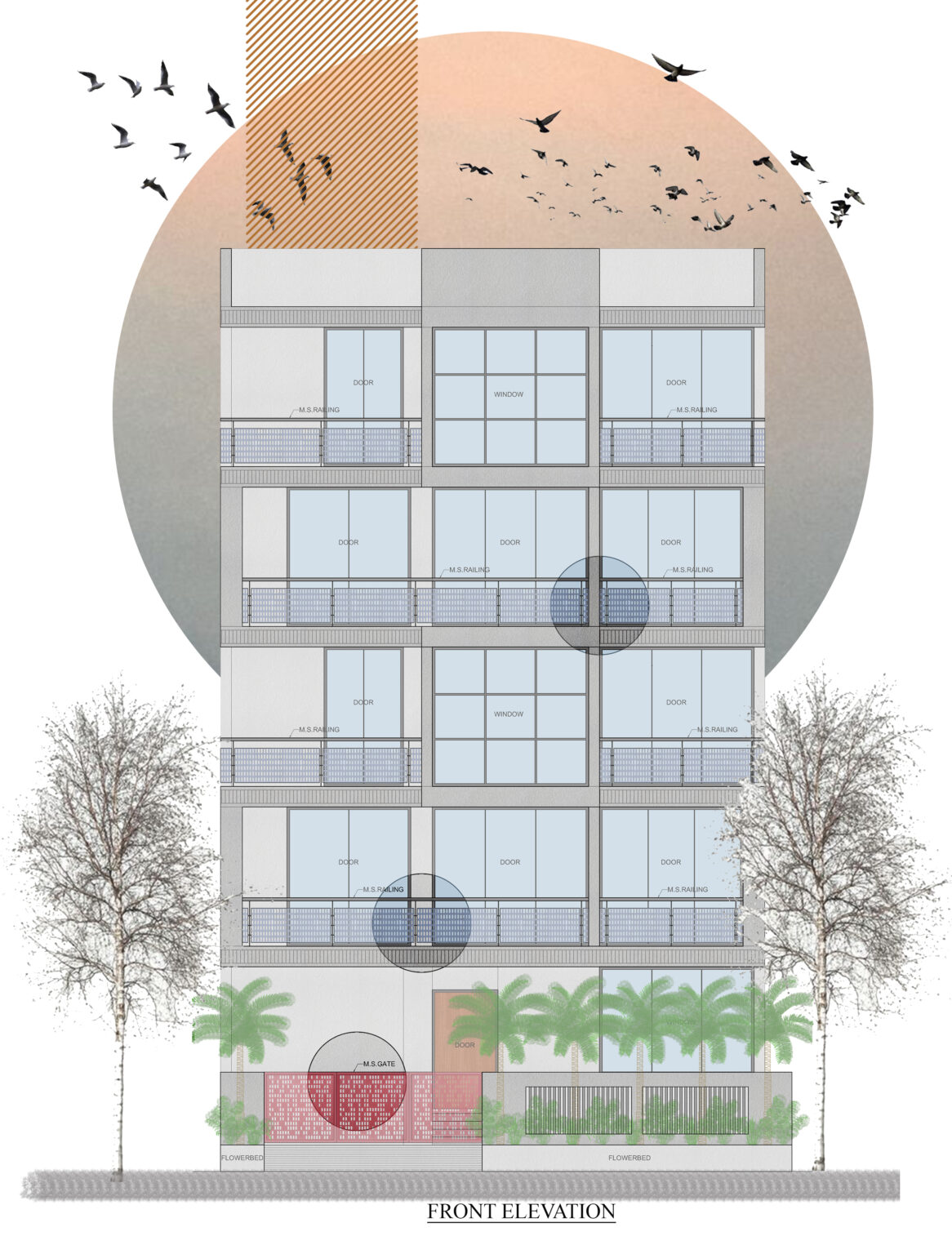 This Four Floor House Design Creates A Visual Impact With Natural Light ...