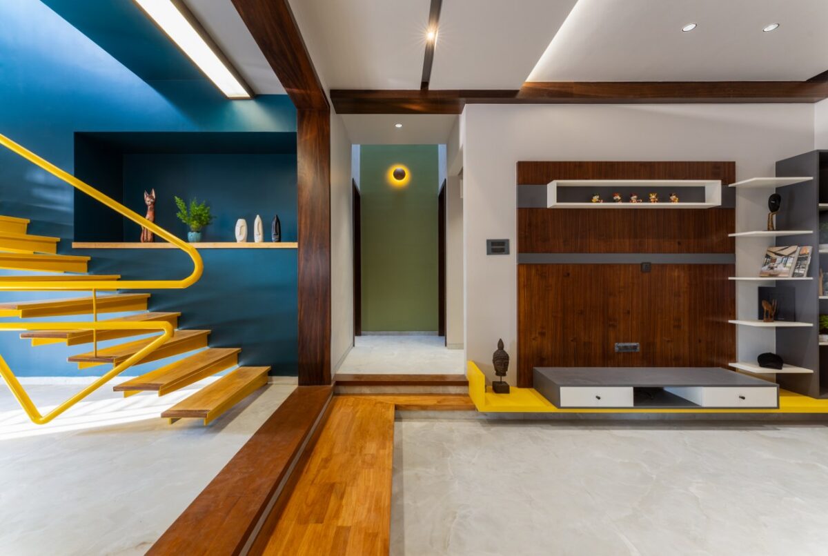 A 60 x 40 Plot has a House Plan for a Nuclear Family of Four | Aakar ...