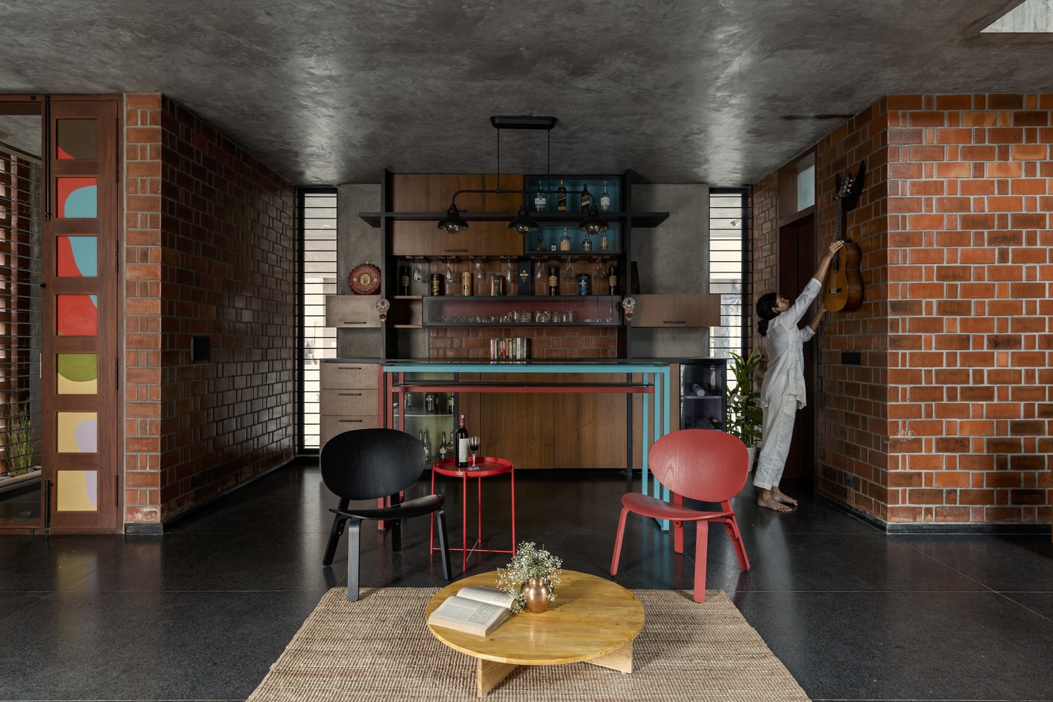 This Brick Modern House is a Sturdy Abode of Crude Charm | Shoulder Tap