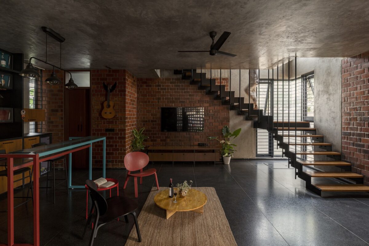 This Brick Modern House is a Sturdy Abode of Crude Charm | Shoulder Tap