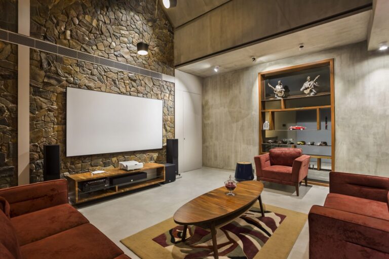 This Rustic House Design is a Blend of Retro Chic and Contemporary ...