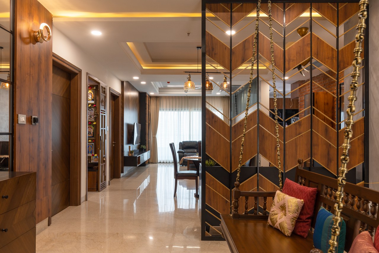 This Apartment in Hyderabad Brings out the “Indianness” in Space | Antara Design Studio