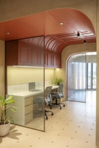 This Art Deco Office is a Synthesis of Scandinavian Minimalism ...