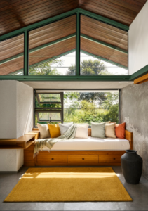 This Gable Roof House Welcomes One With The Sound of Flowing Water ...