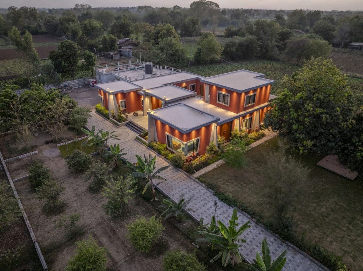 A Home in Baroda is Lost in a Sea of Dense Green | Shreesh Design ...