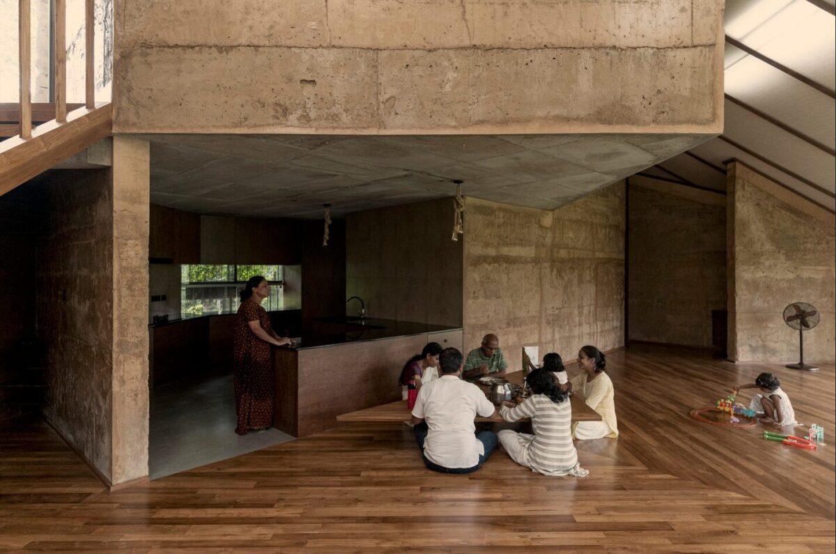 This Open Air Amphitheatre on a Kerala Roof Design is an Ideal Music ...