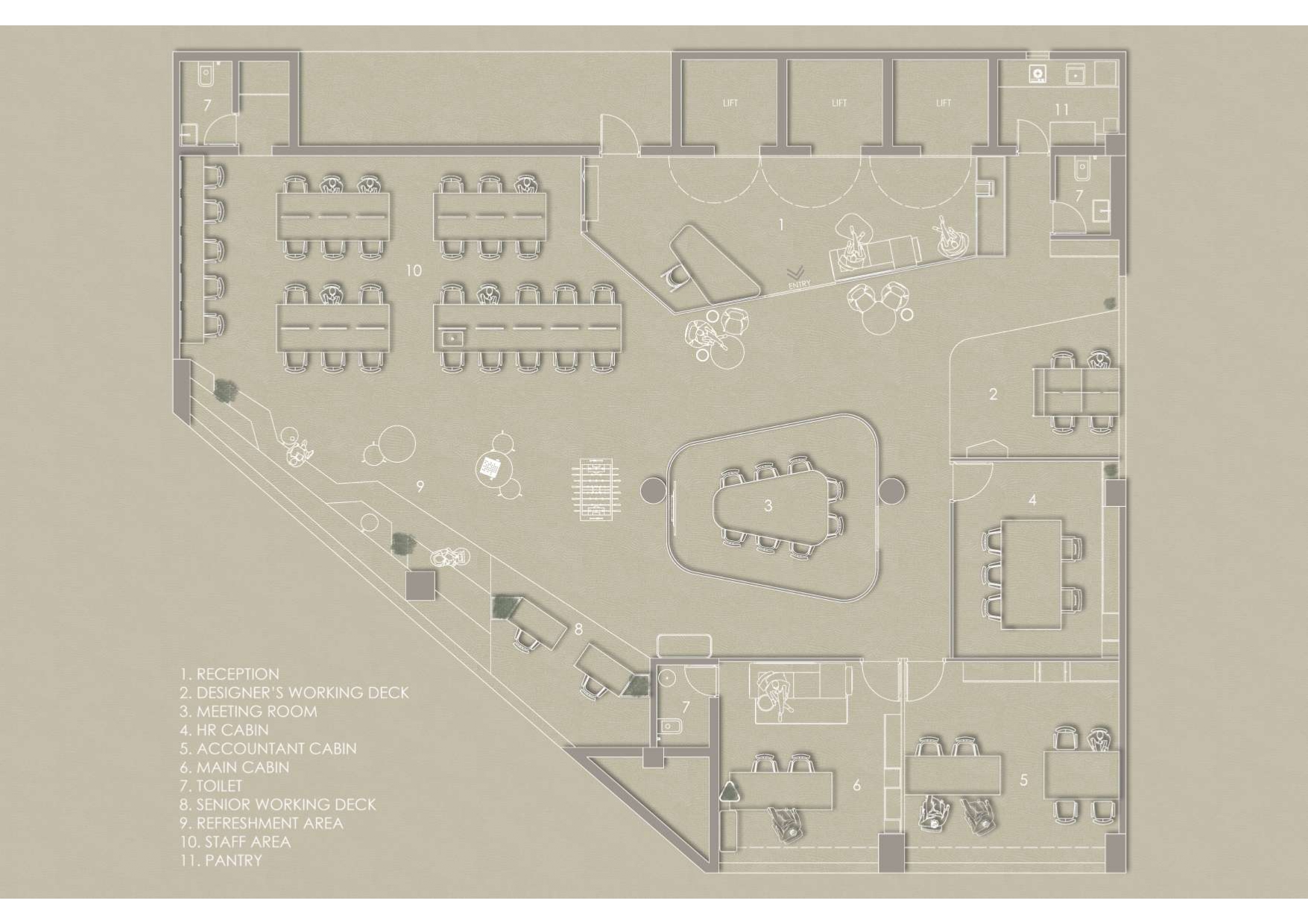 This IT Office Interior Design Epitomises Modern Workspaces | ARSCAPE ...