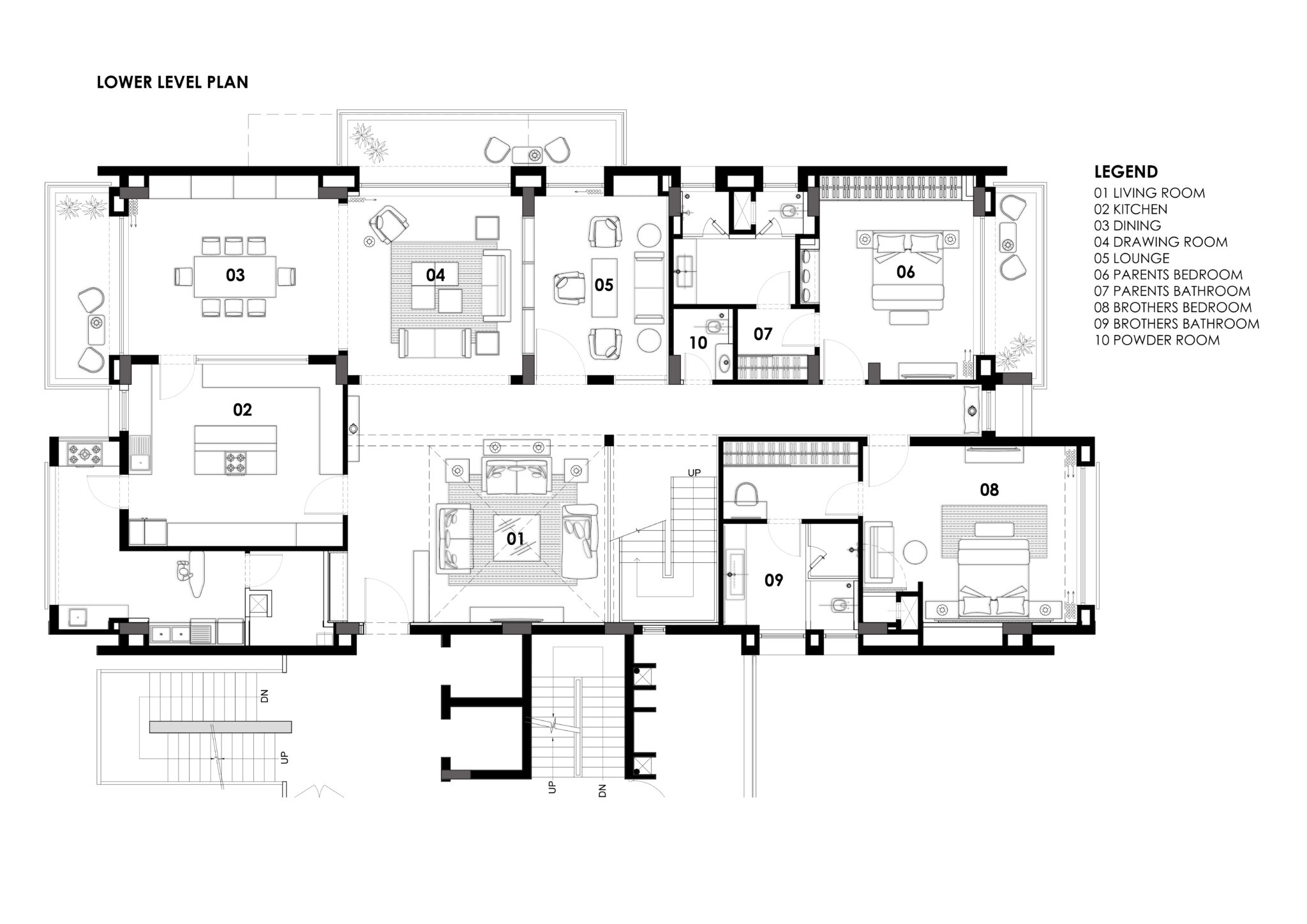 This 7000 sqft Home is a Spacious and Earthy Space Inspired by Nature ...