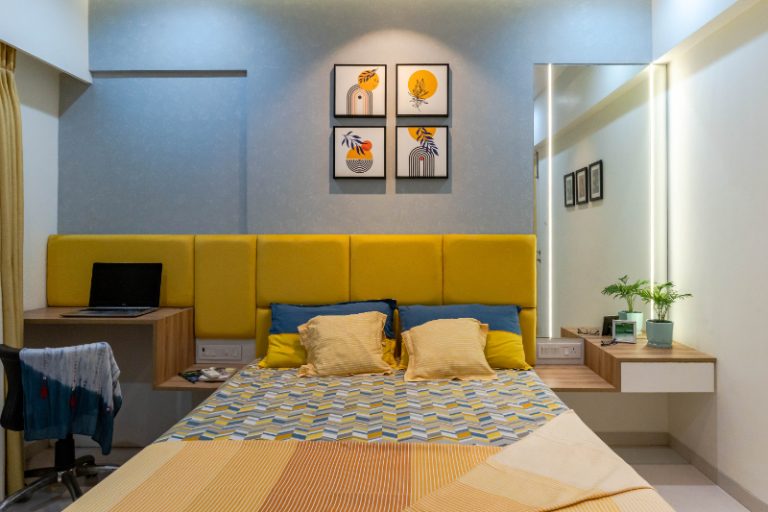 This 2bhk Flat Design Unfolds a Tale of Timeless Elegance | Triangle ...