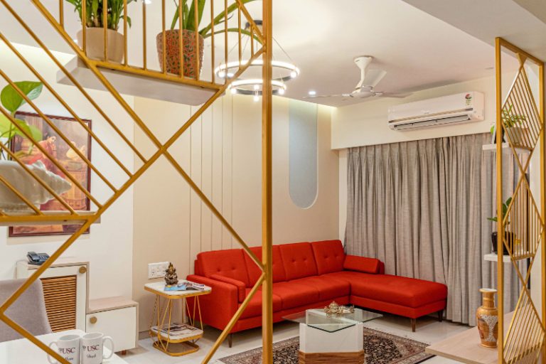 This 2bhk Flat Design Unfolds a Tale of Timeless Elegance | Triangle ...