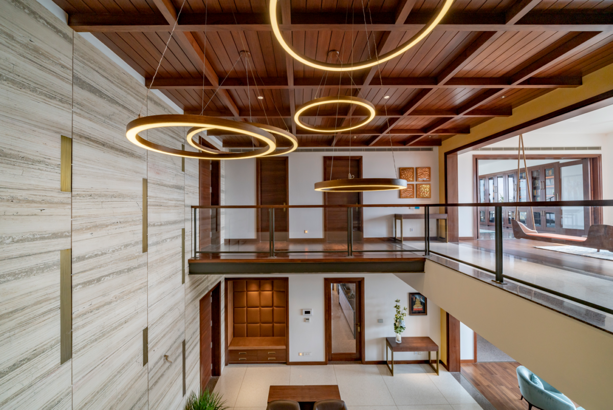 This 7000 sqft Home is a Spacious and Earthy Space Inspired by Nature ...