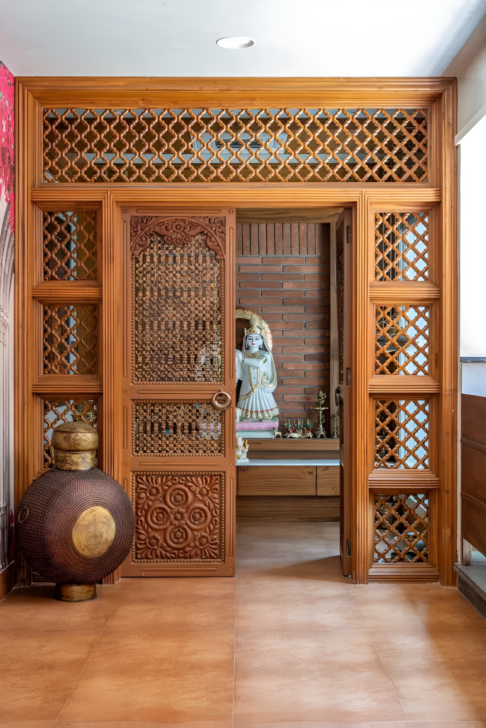 50 Timeless Pooja Room Door Design For Indian Homes