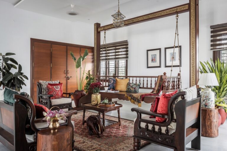 The Design of this Andhra House is based on Vastu and Biophilia ...