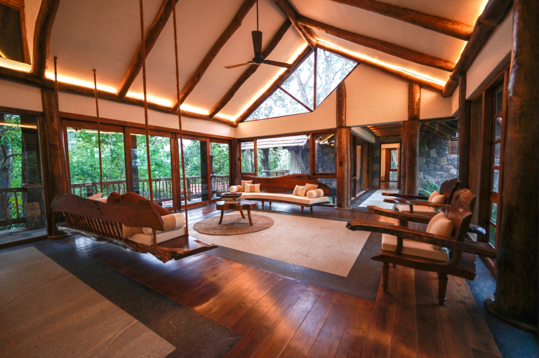 The Estate House Intertwines Harmoniously With The Mountain | Earthitects