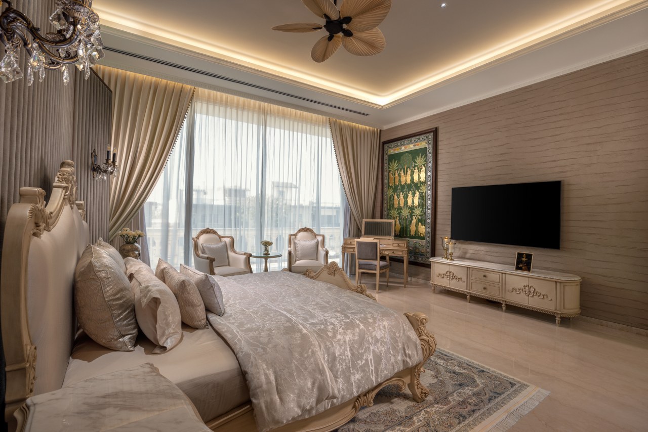 This Home Design in Punjab Radiates a Regal Charm | 23DC Architects