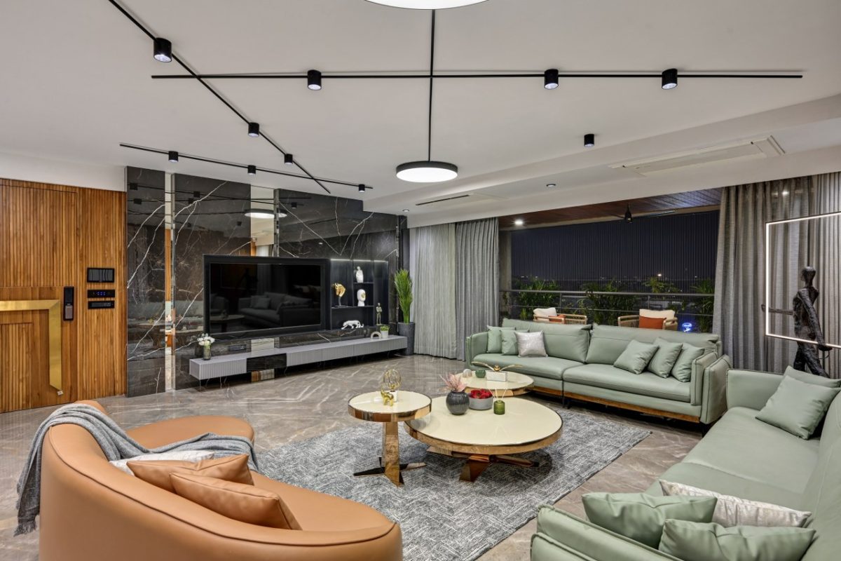 This Luxury Home Interior Adds a Touch of Celestial Elegance | Aname ...