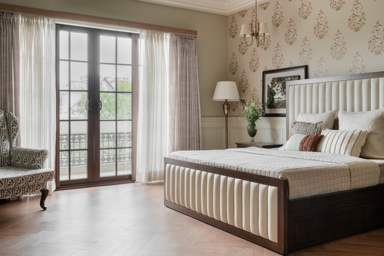 This Noida House Blends The French Charm With Georgian Sophistication ...