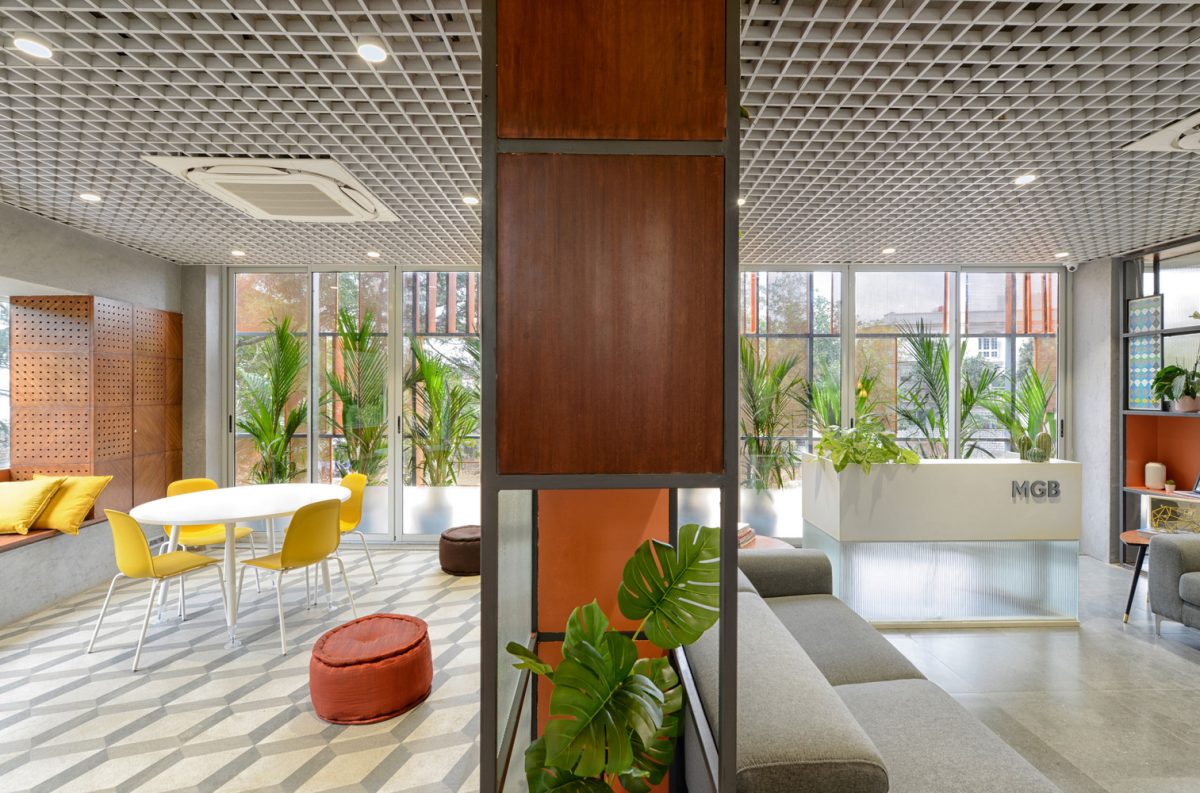 This Office in Hyderabad Repurposed an Existing On-site Concrete ...