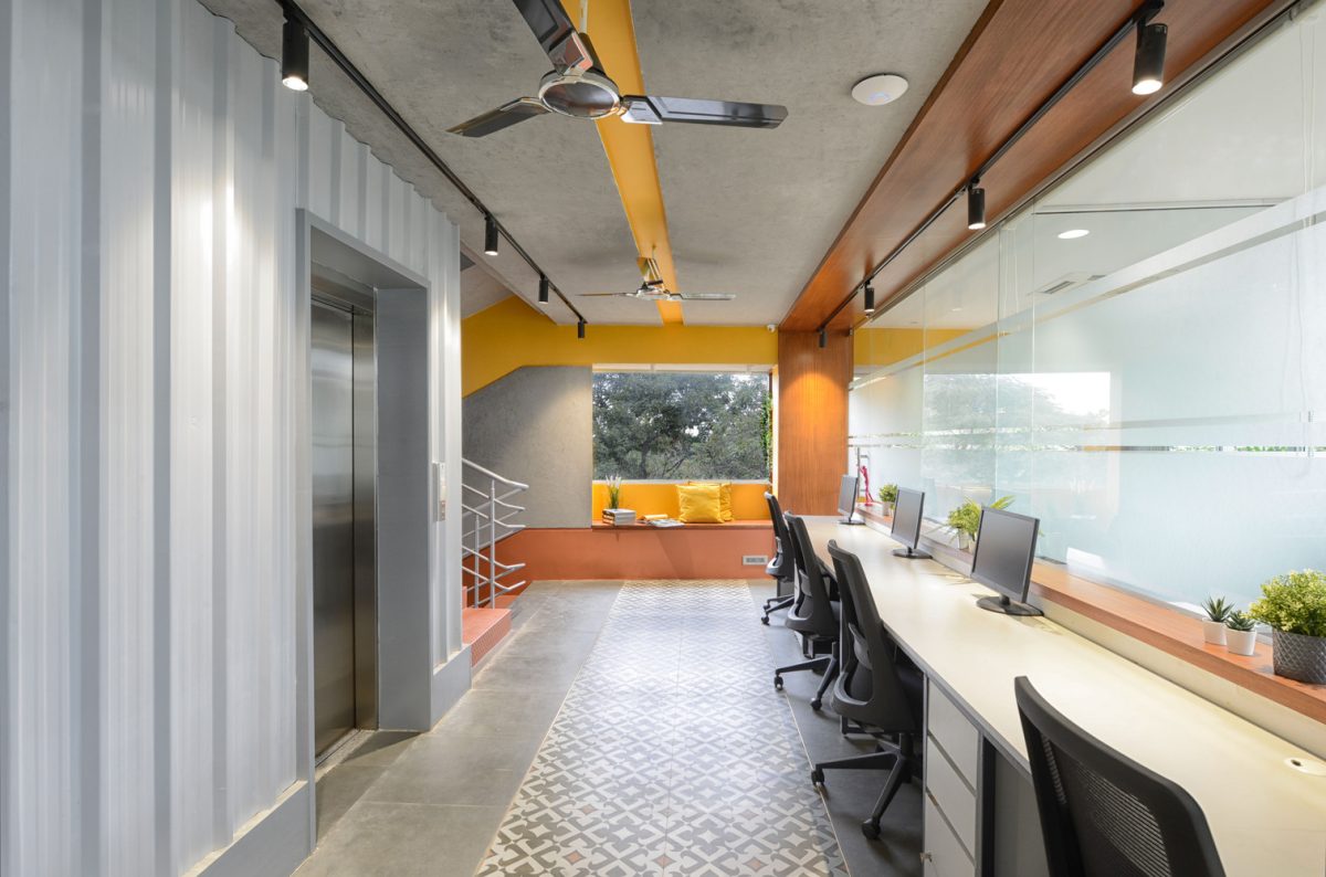 This Office in Hyderabad Repurposed an Existing On-site Concrete ...