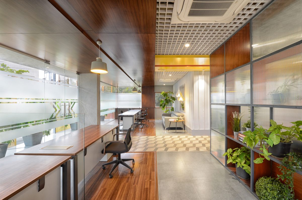 This Office in Hyderabad Repurposed an Existing On-site Concrete ...