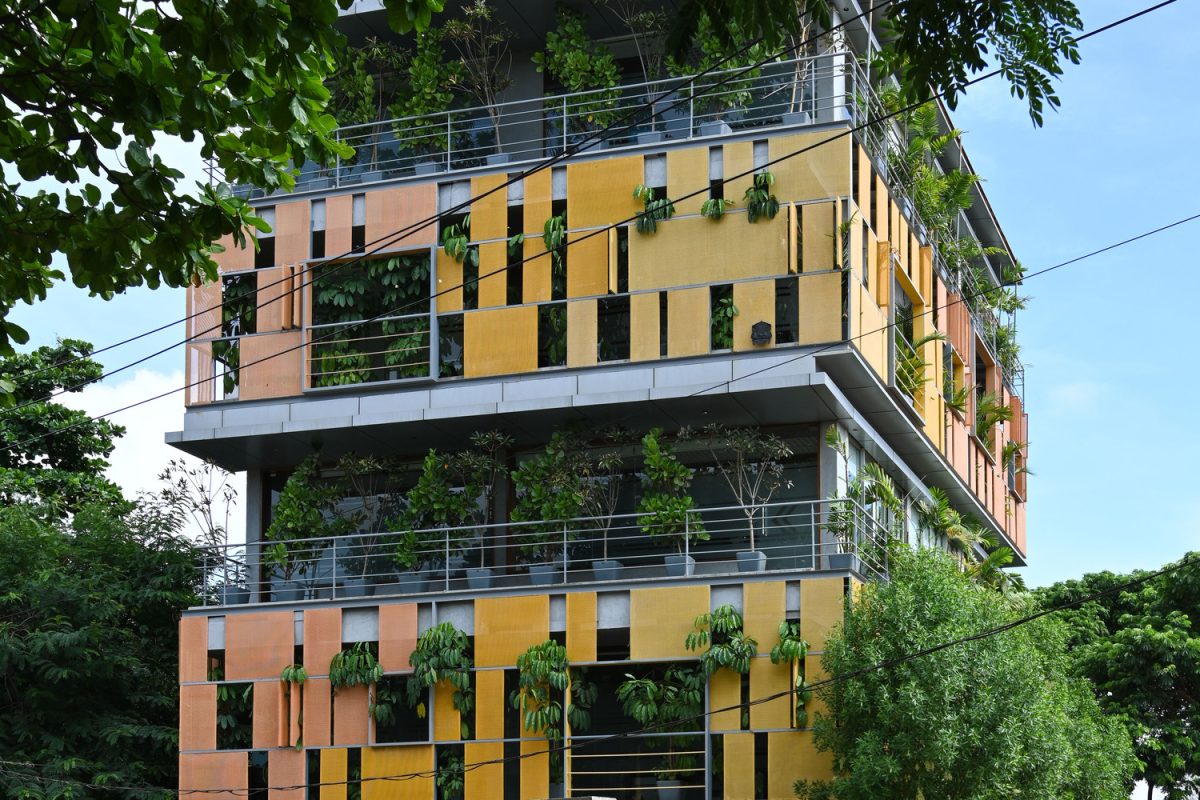 This Office in Hyderabad Repurposed an Existing On-site Concrete ...