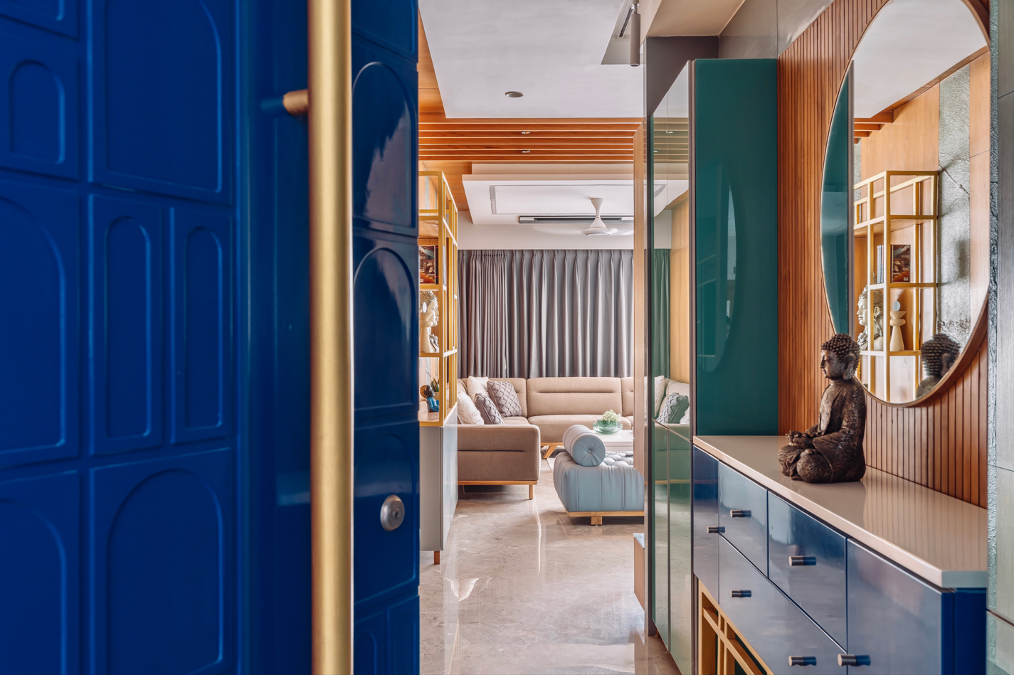 This Simple House Interior Design is a Fusion of Grandeur and Cosiness ...