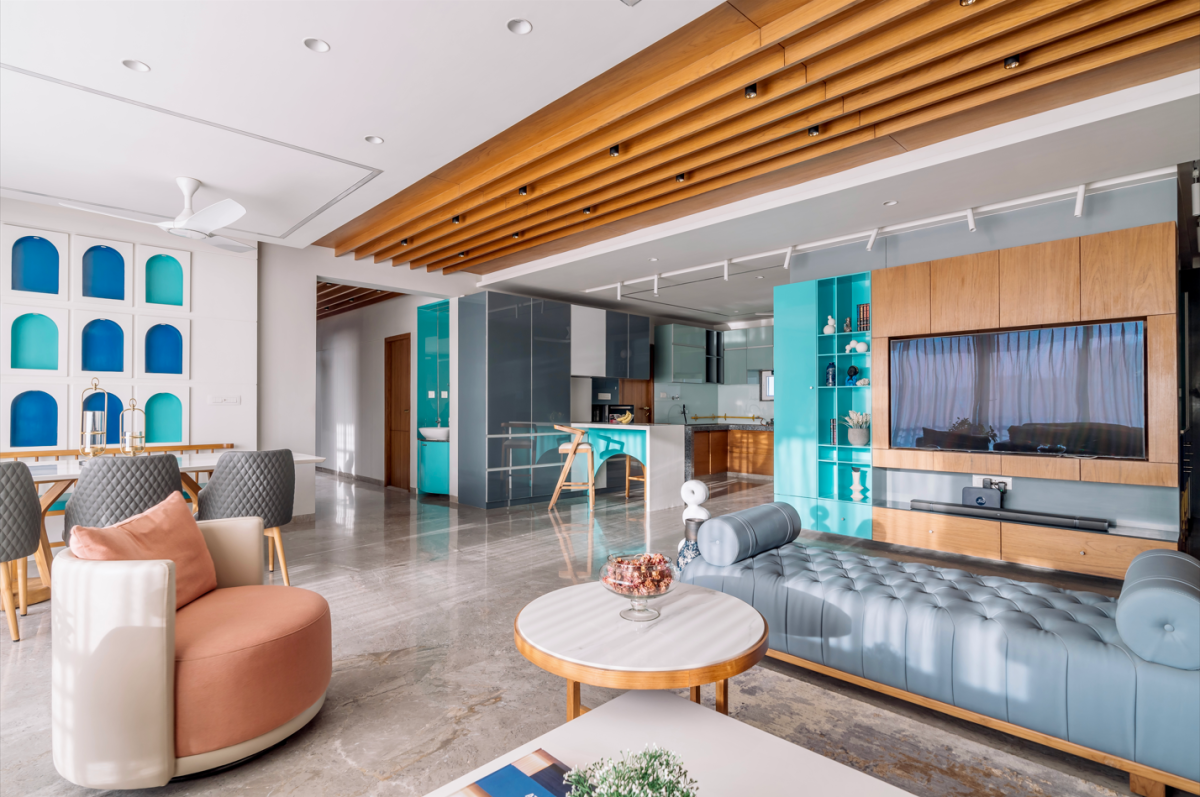 This Simple House Interior Design is a Fusion of Grandeur and Cosiness ...