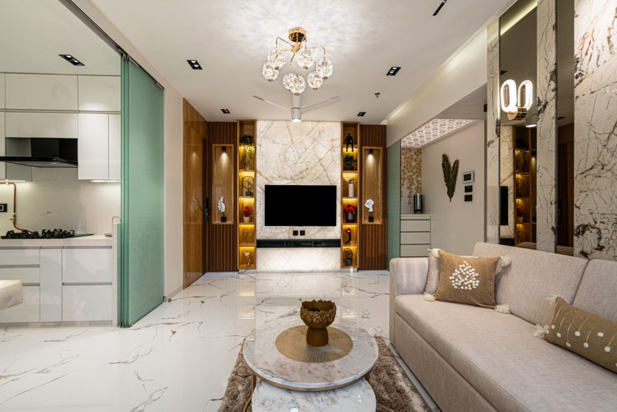 This 2BHK House is a Flawless Blend Modernism and Functionality | SK ...