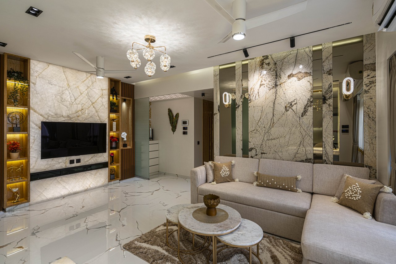 This 2BHK House is a Flawless Blend Modernism and Functionality | SK ...