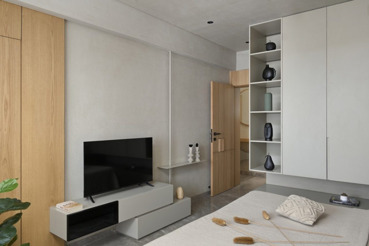The Modern Design of this Apartment Stands as a Testament to Wabi-Sabi ...