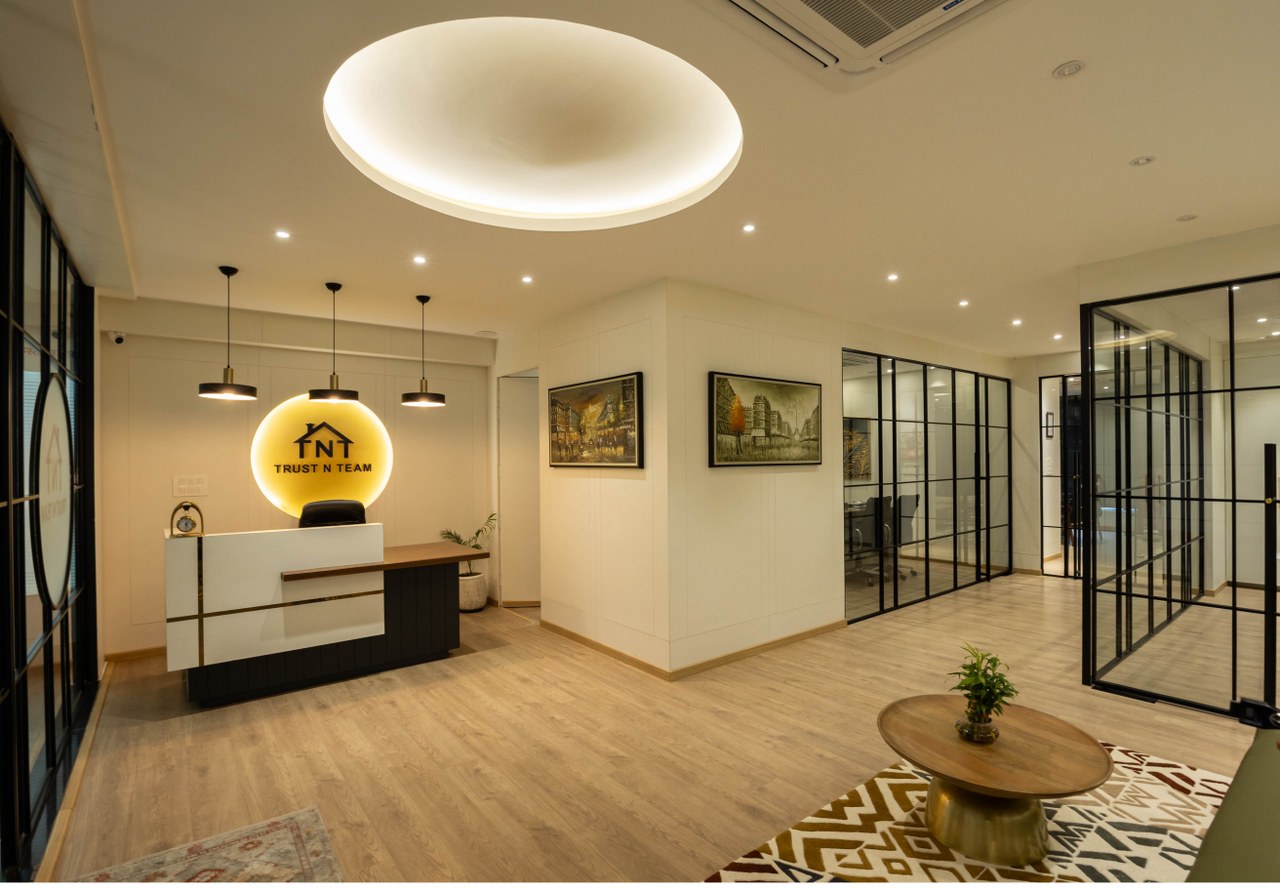 The Design of the Office Interior Envisions a Relaxed Ambience | B and ...