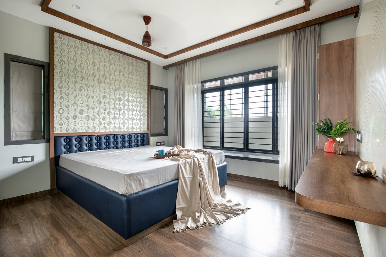 This Indian Modern House Maintains an Open Feel With Efficient Plan ...