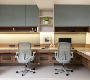 The Lawyer Office Design is All About Storage, Style and Functionality ...