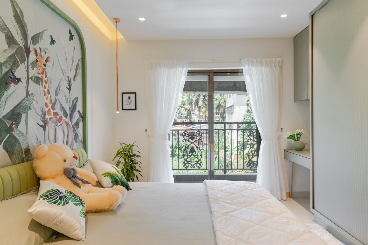 The Luxury Apartment Interior of this Show Flat Centers Soothing and ...