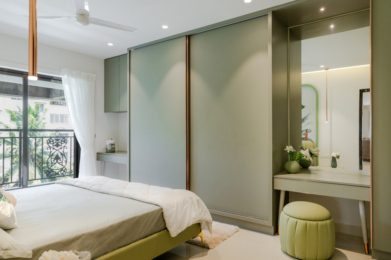 The Luxury Apartment Interior of this Show Flat Centers Soothing and ...