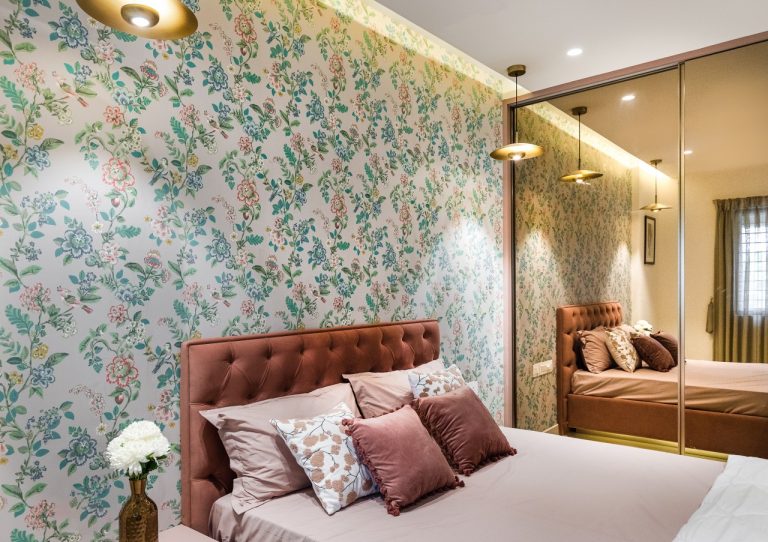 The Luxury Apartment Interior of this Show Flat Centers Soothing and ...