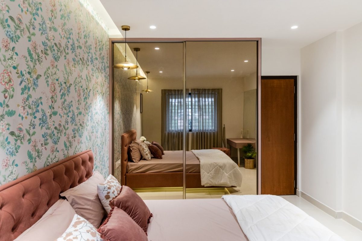 The Luxury Apartment Interior of this Show Flat Centers Soothing and ...