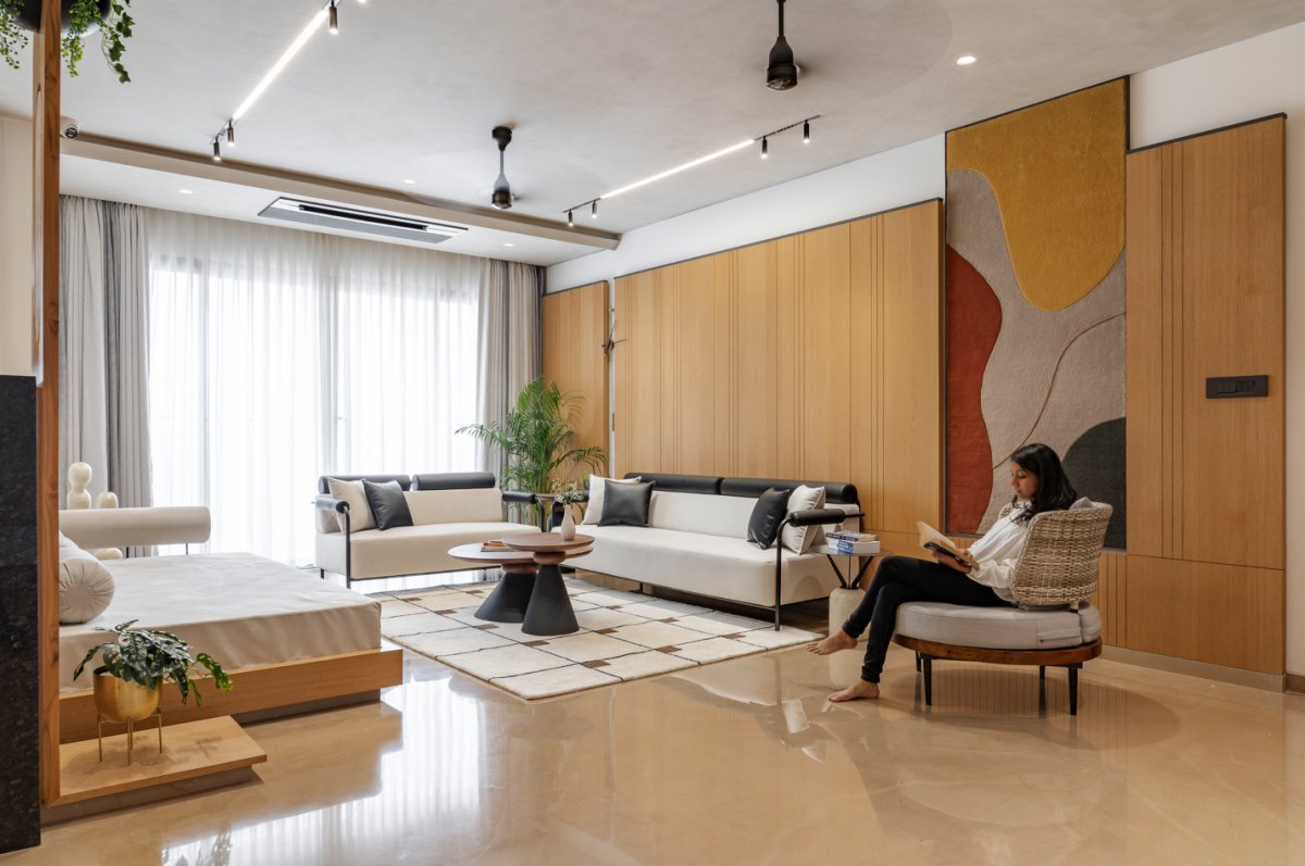 This Modern Apartment Interior Design is Unique But Not Overly ...