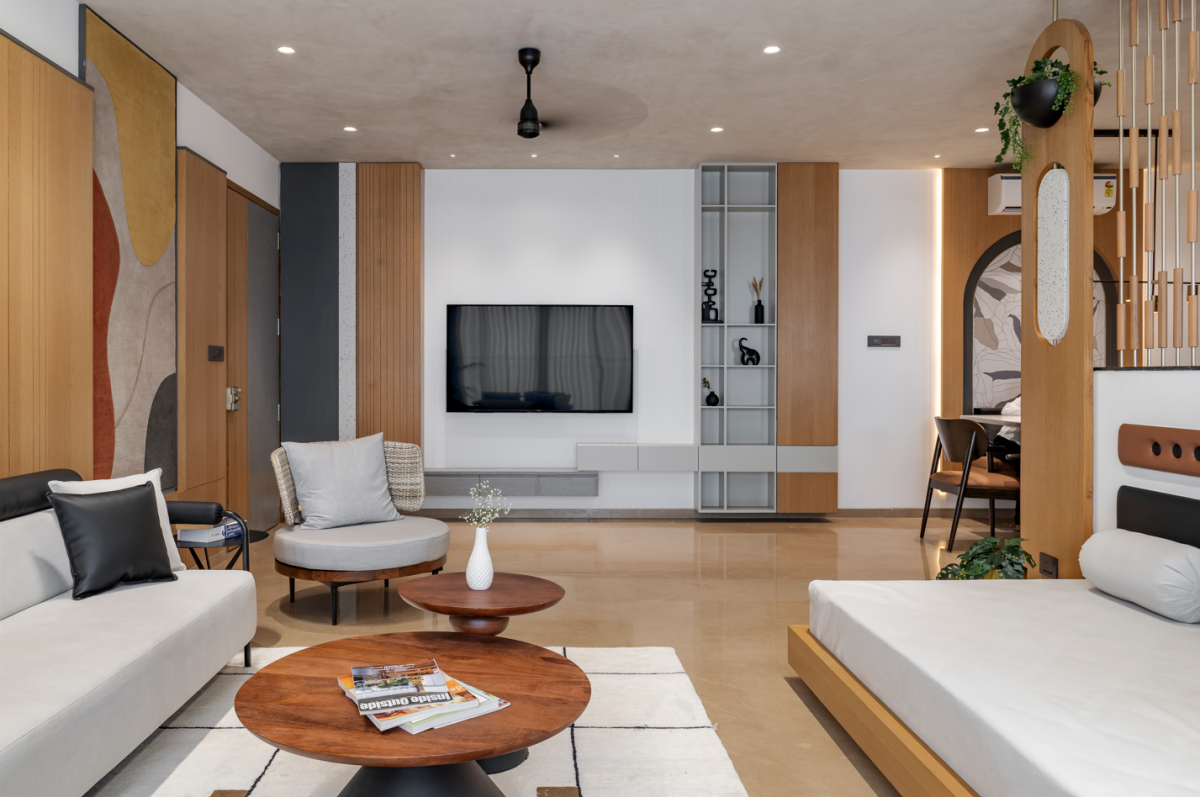 This Modern Apartment Interior Design is Unique But Not Overly ...